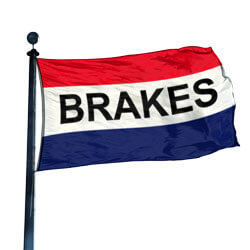 Brakes Flag | FlagandBanner.com