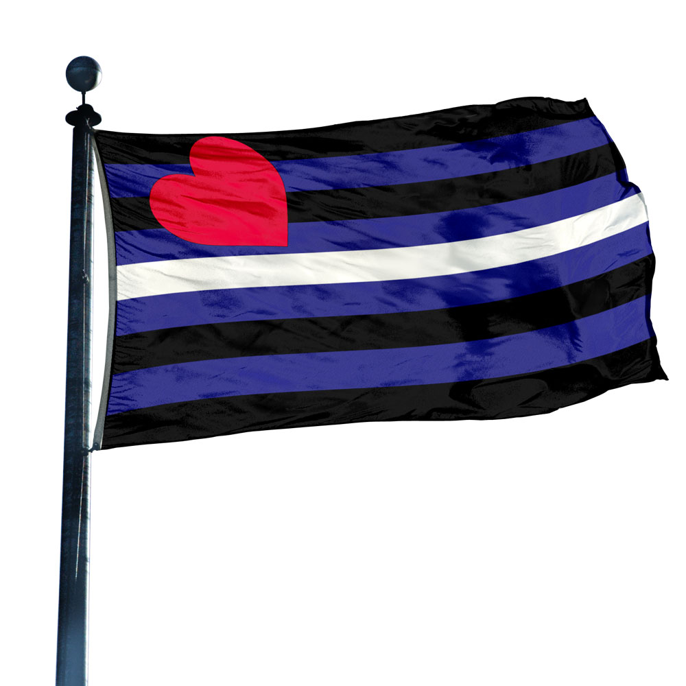 Leather Pride Flag (3 ft. x 5 ft.) | FlagandBanner