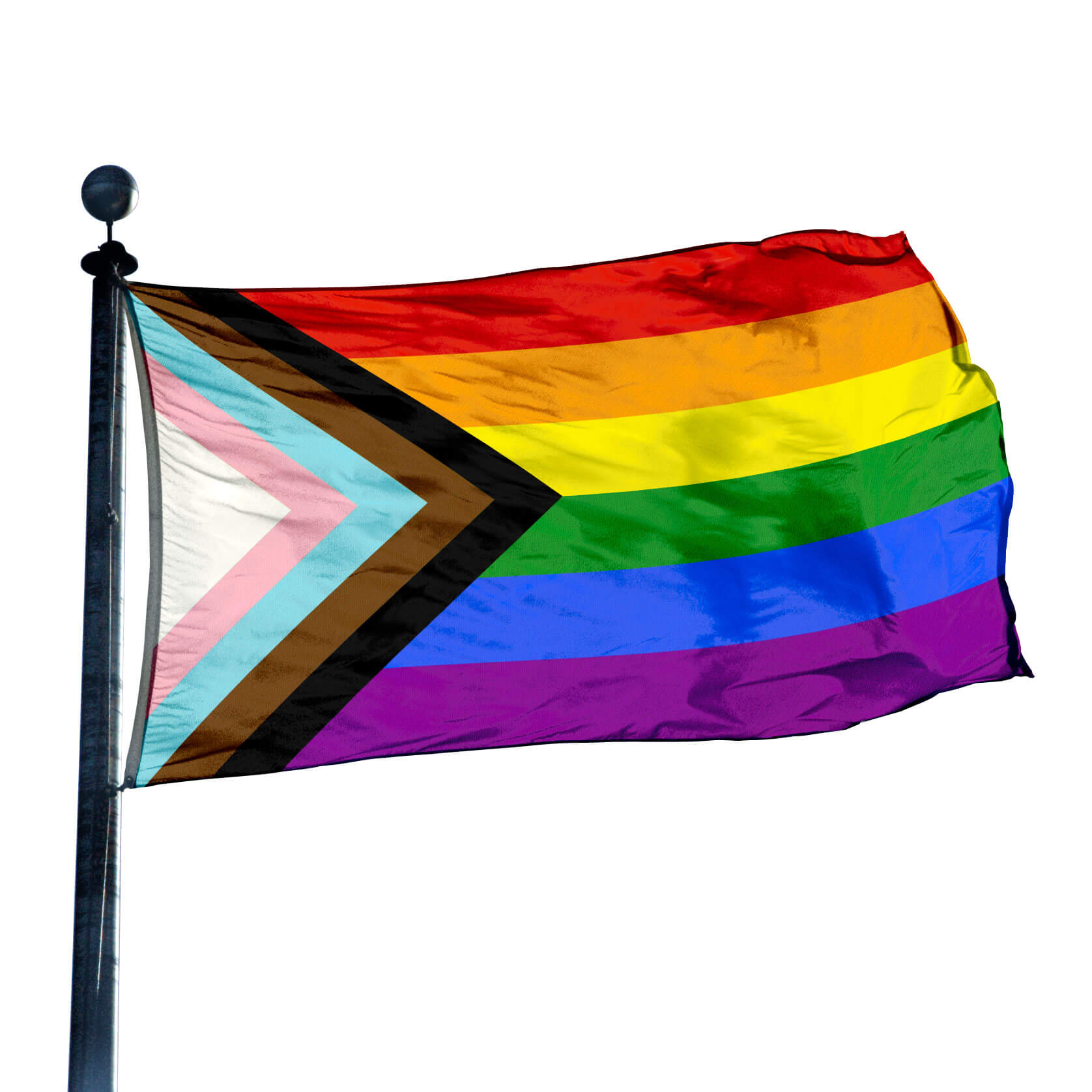 Progress Pride Flag (5 ft. x 8 ft.) | FlagandBanner.com