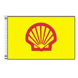 Shell Flag | FlagandBanner.com