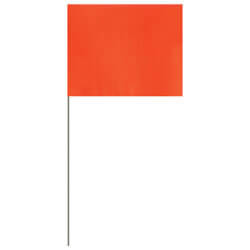 Red-Orange Marker Flags | FlagandBanner.com