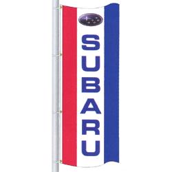 Subaru Dealer Double Sided Drape Flag | FlagandBanner.com