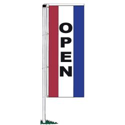 Open Rotator Drape Banner | FlagandBanner.com