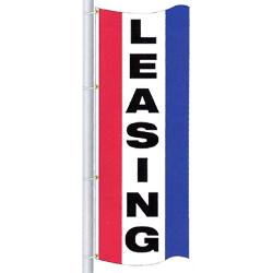 Leasing Drape Flag | FlagandBanner.com