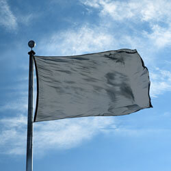 Color Flag: Charcoal | FlagandBanner.com