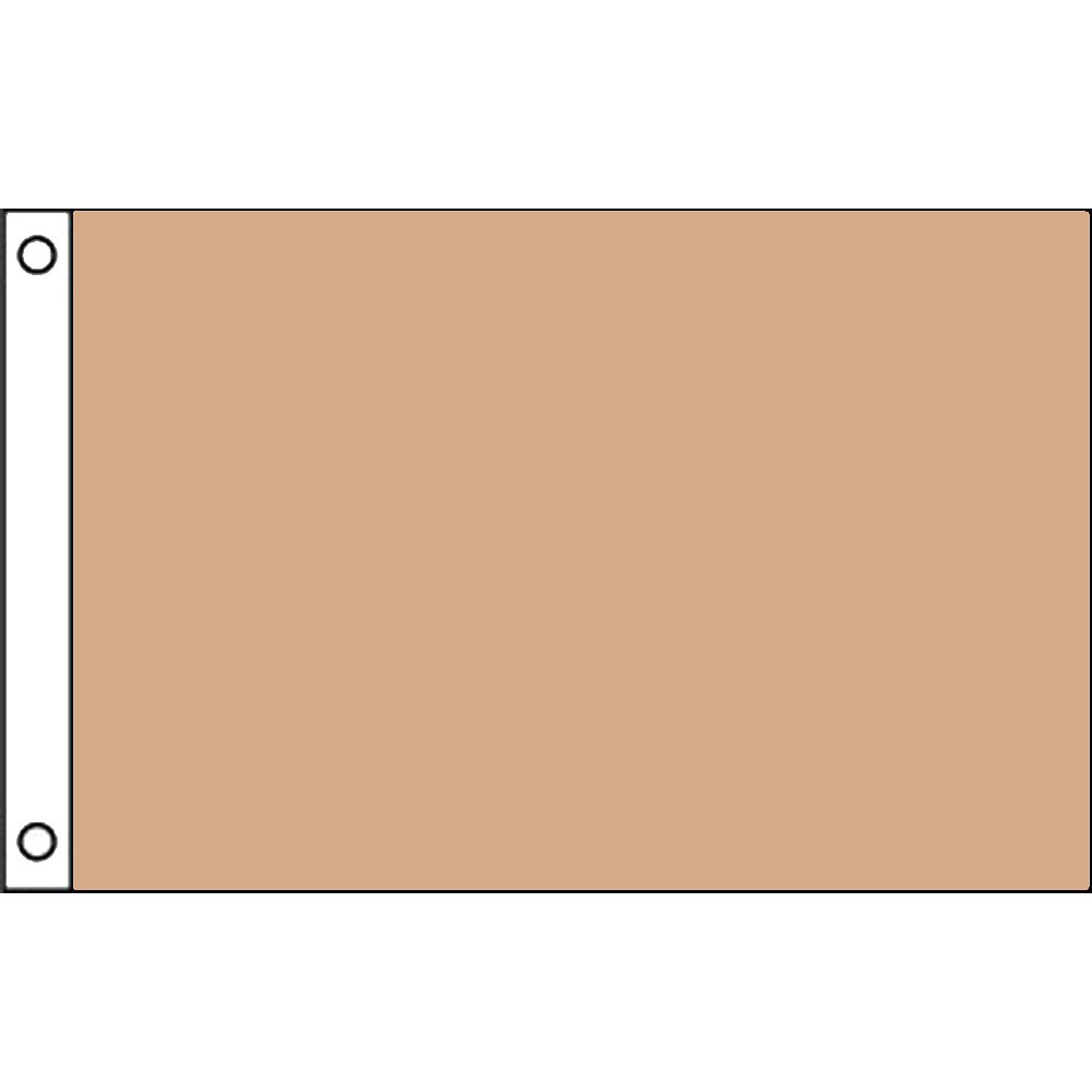 Color Flag: Light Tan | FlagandBanner.com
