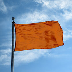 Color Flag: Rust | FlagandBanner.com