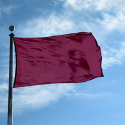 Color Flag: Ruby | FlagandBanner.com
