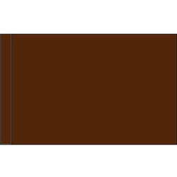 Color Flag with Pole Hem: Spice Brown | FlagandBanner.com