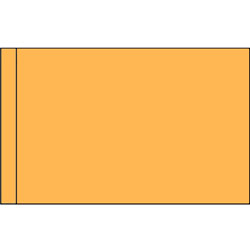 Color Flag with Pole Hem: Tan | FlagandBanner.com