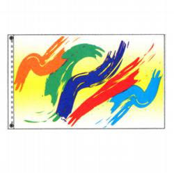 Paint Swish Flag | FlagandBanner.com
