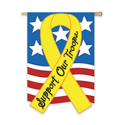 Support Our Troops Banner | FlagandBanner.com