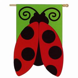 Ladybug Banner | FlagandBanner.com