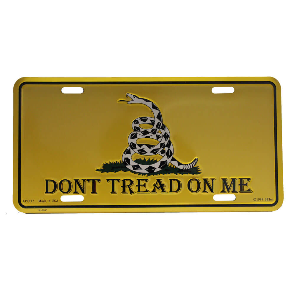 Gadsden License Plate | FlagandBanner.com