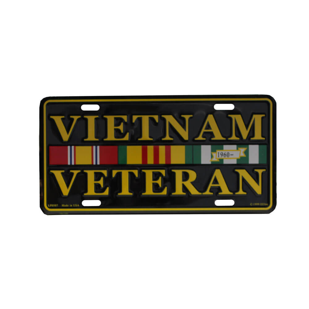 Vietnam Veteran License Plate | FlagandBanner.com