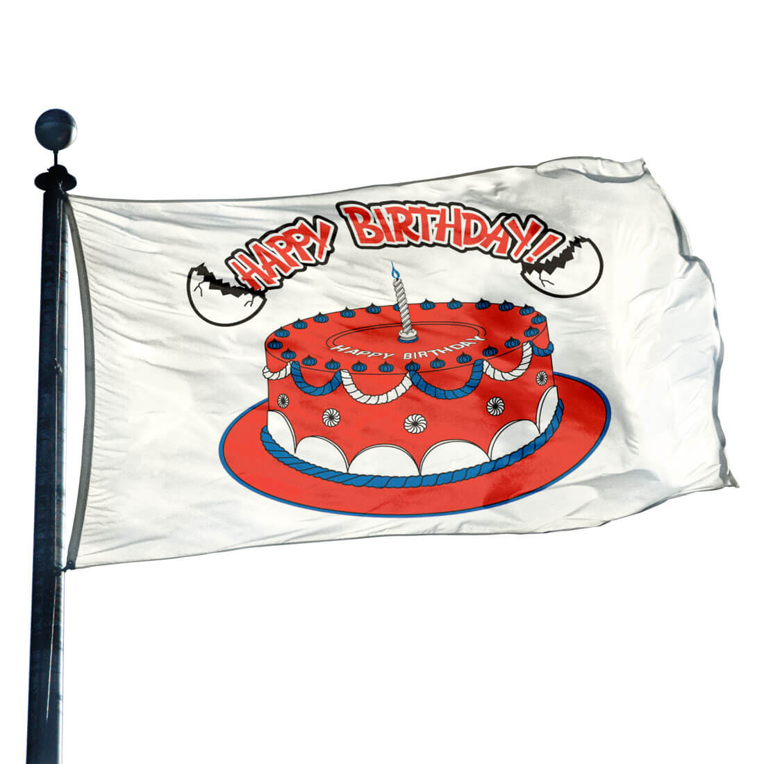 Happy Birthday Flag | FlagandBanner.com