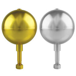 Ball ornament for In-Ground Flagpoles | FlagandBanner.com