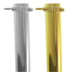 Gold or Silver Presentation Pole, Style C | FlagandBanner.com