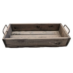 Handcrafted Wood Medium Tray | FlagandBanner.com