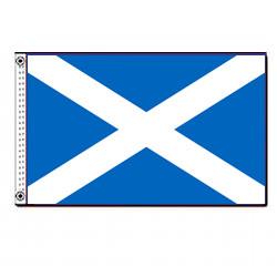 Nylon Scotland (St. Andrews Cross) flag | FlagandBanner.com