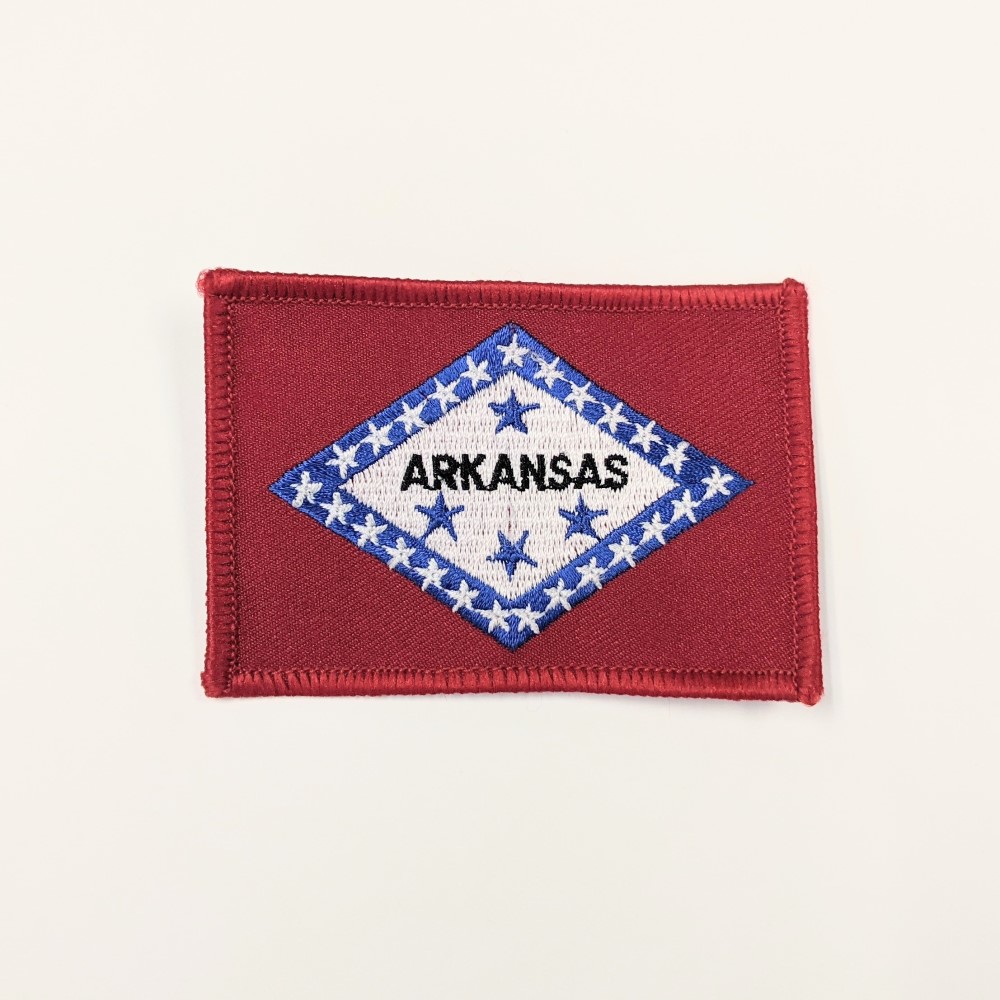 Arkansas Flag Patch | FlagandBanner.com