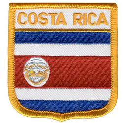Costa Rica Shield Patch | FlagandBanner.com