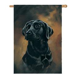 Labrador Retriever - Black Banner | FlagandBanner.com