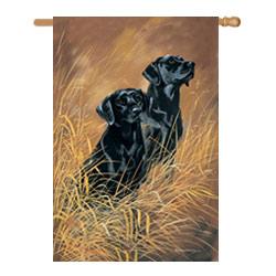 Labrador Retriever- Black Banner | FlagandBanner.com