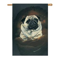 Pug Banner | FlagandBanner.com