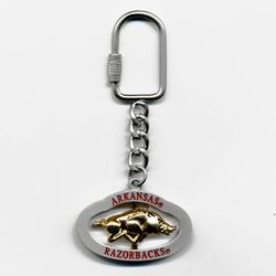 Razorback Spinner 3D Key Chain | FlagandBanner.com