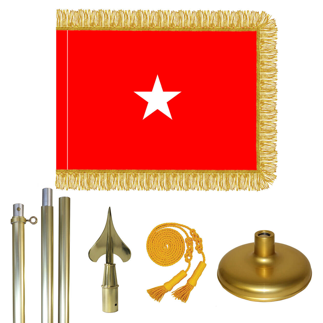 Army Brigadier General Flag Kit | FlagandBanner.com