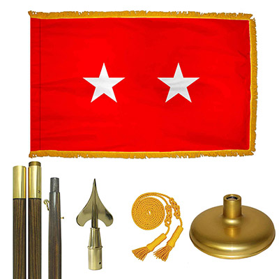 Army Major General Flag Kit | FlagandBanner.com