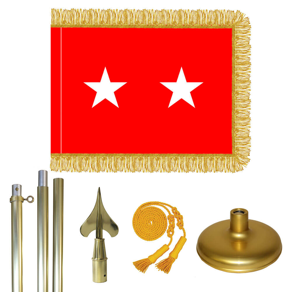 Army Major General Flag Kit | FlagandBanner.com