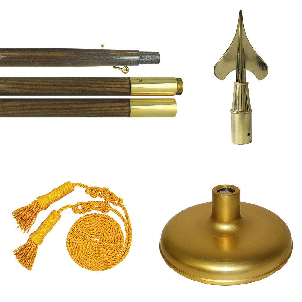 Premium Pole Kit for the US Army | FlagandBanner.com