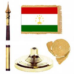 Republic of Tajikistan Standard Flag Kit | FlagandBanner.com