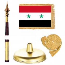 Premium Syrian Arab Republic Flag Kit | FlagandBanner.com