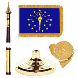 Standard Indiana Flag Kit | FlagandBanner.com