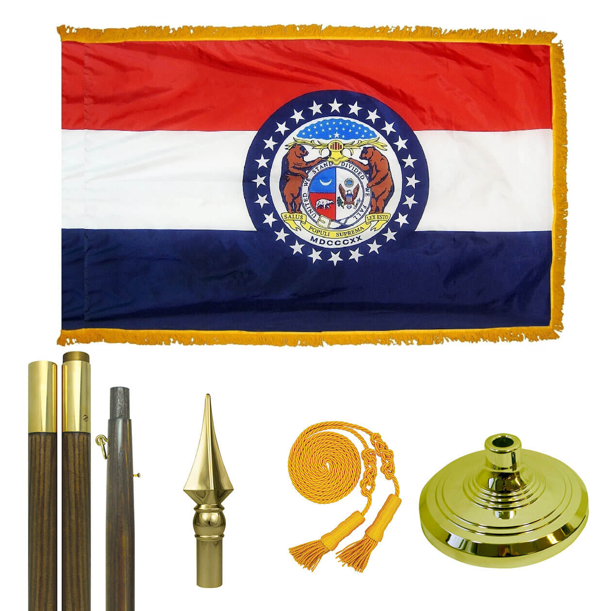 Standard Missouri Flag Kit | FlagandBanner.com