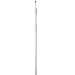 15 ft. Portable Telescoping Pole in white | FlagandBanner.com