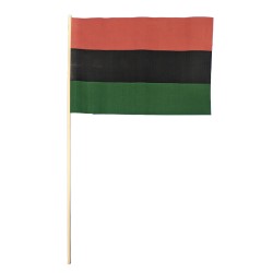 Pan-African Miniature Flag (12 in x 18 in) | FlagandBanner.com