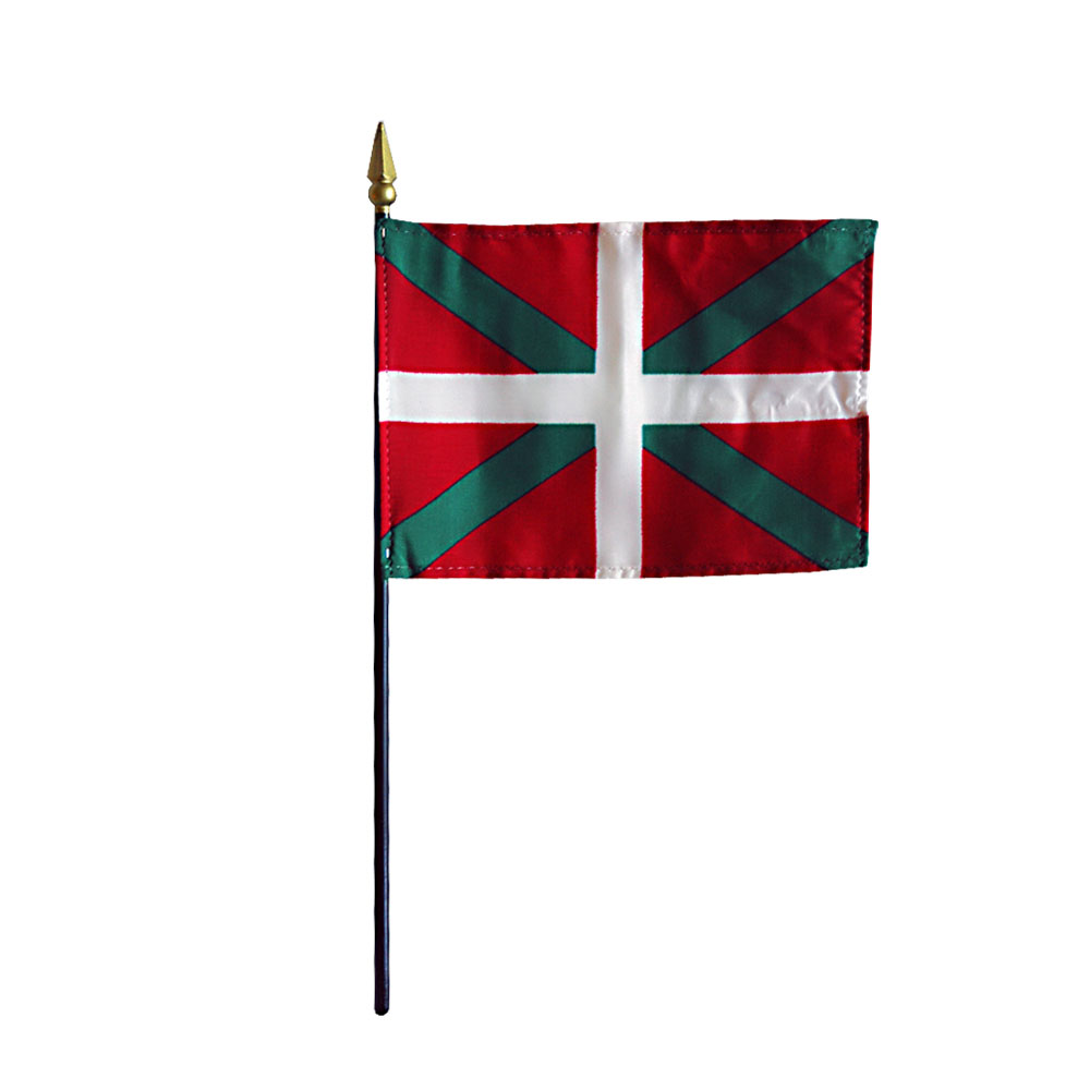 Basque Miniature Flag, MBASQ46 | FlagandBanner.com