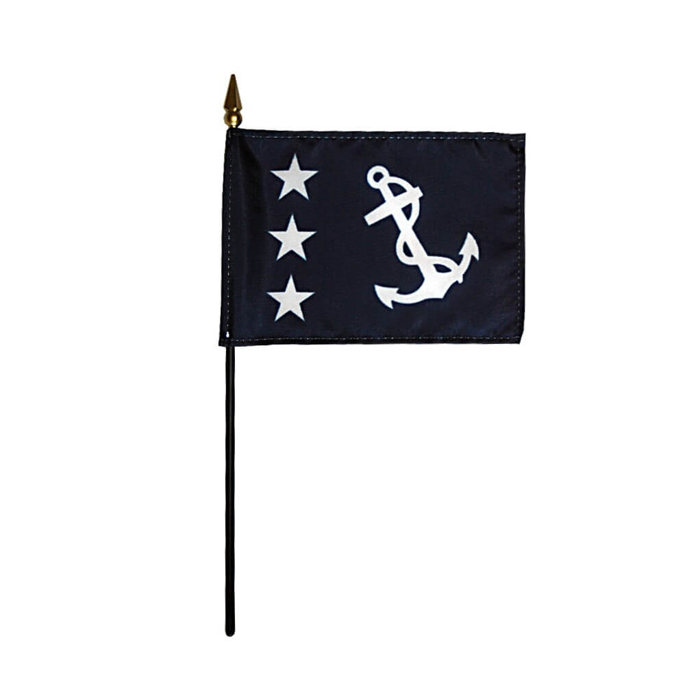 Past Commodore Officers Miniature Flag | FlagandBanner.com