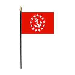 Vice Commodore Officers Miniature Flag | FlagandBanner.com