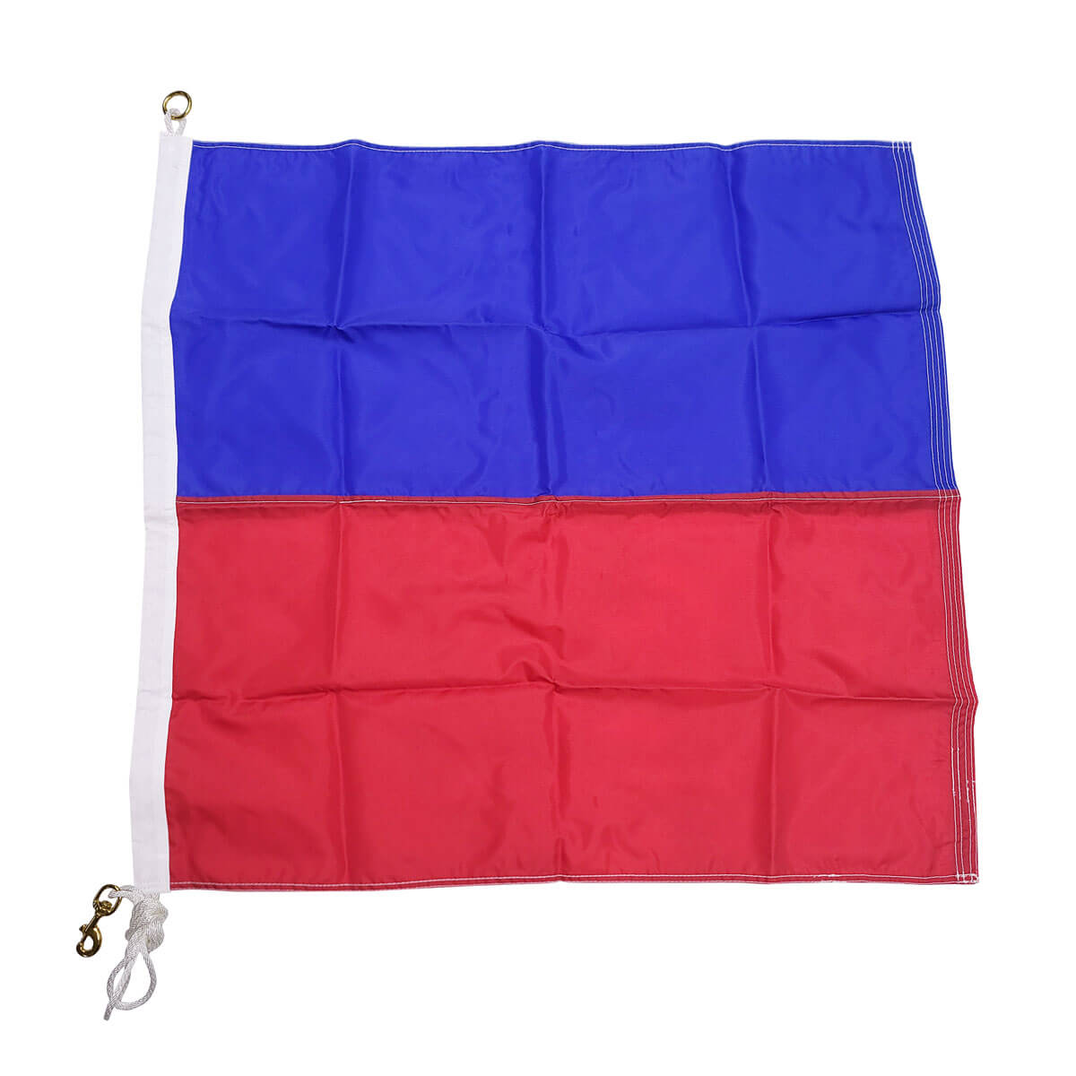 No. 0 E International Code Signal Flag with Rope and Snap Hook ...