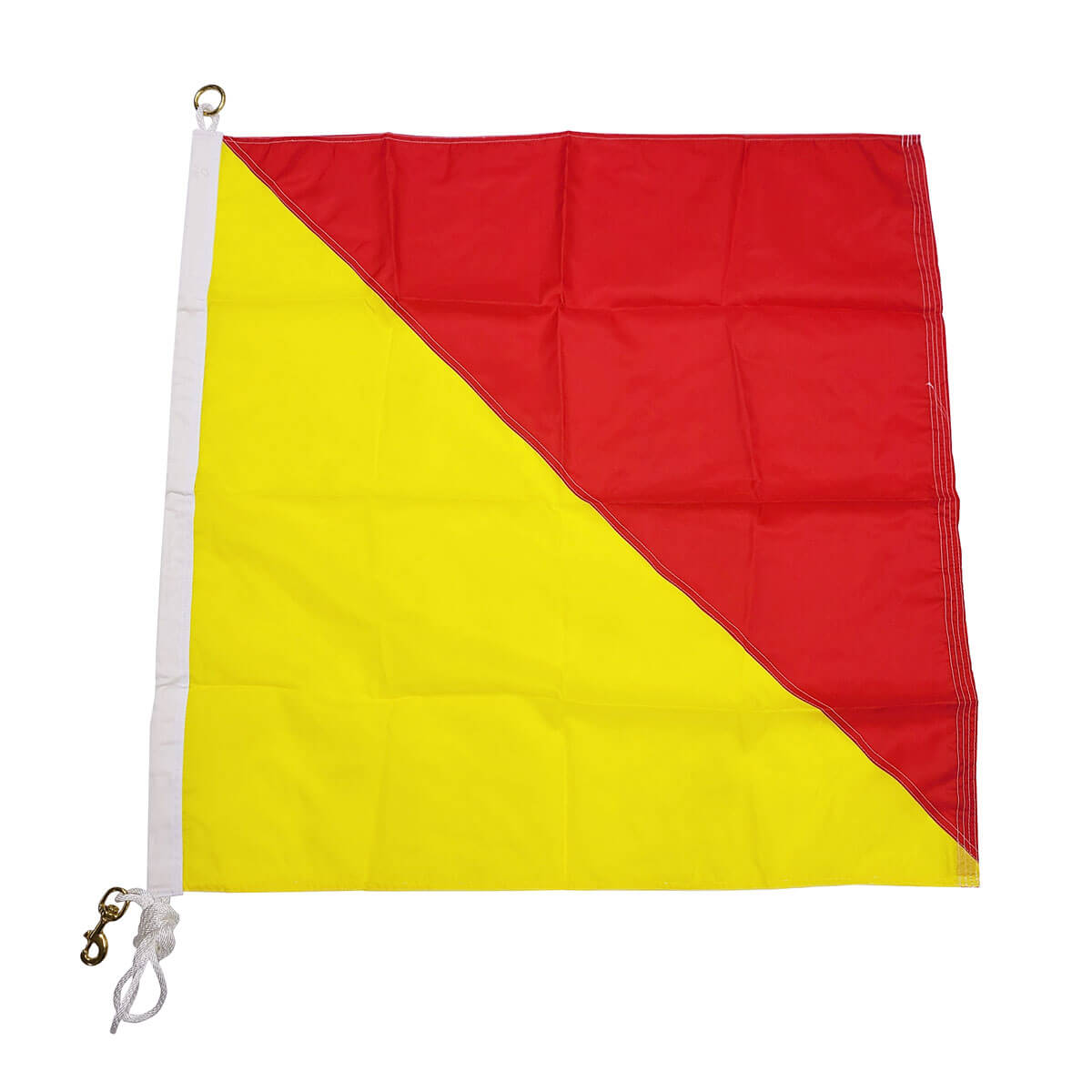No. 3 O International Code Signal Flag with Rope and Snap Hook ...