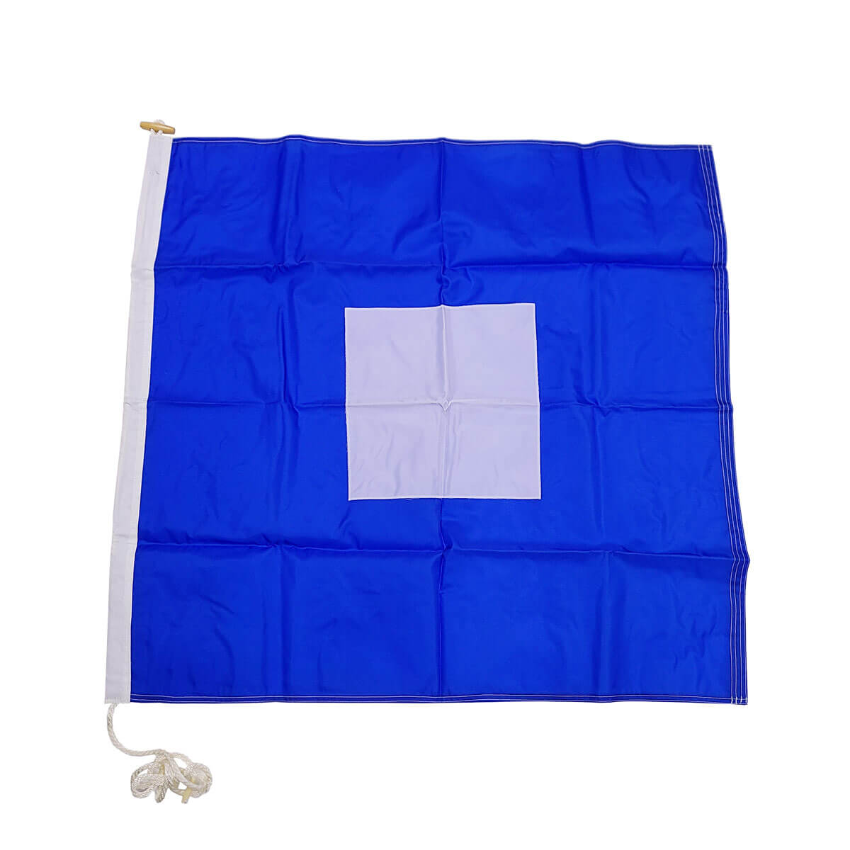 No 0 P International Code Signal Flag With Rope And Toggle no-0-p-international-code-signal-flag-with-rope-and-toggle