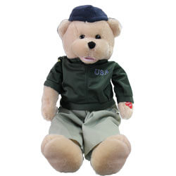 American Heroes Air Force Bear | FlagandBanner.com