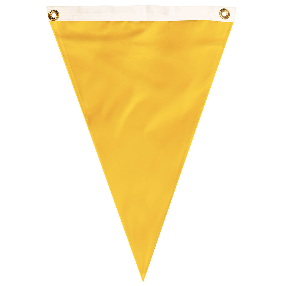 Spanish Yellow Single Pennant (12 in x 18 in) | FlagandBanner.com