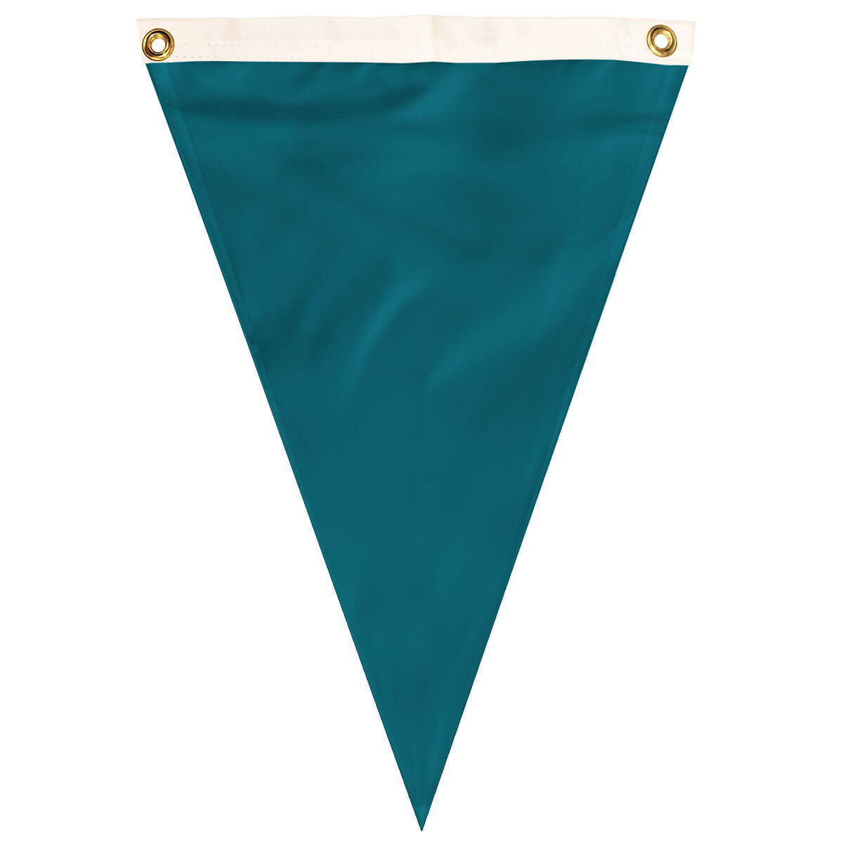 Nylon Teal Single Pennant | FlagandBanner.com