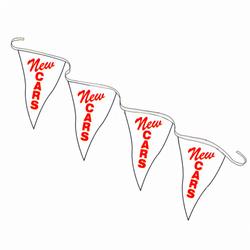 New Cars String Pennants | FlagandBanner.com